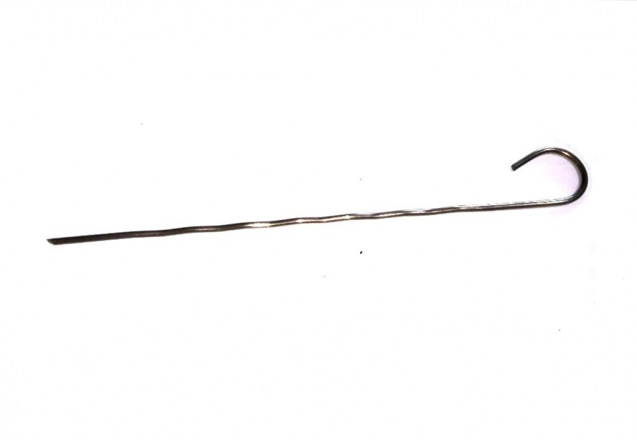 Kit 8un Mini Espetinho aramado inox para Churrasqueira Camping